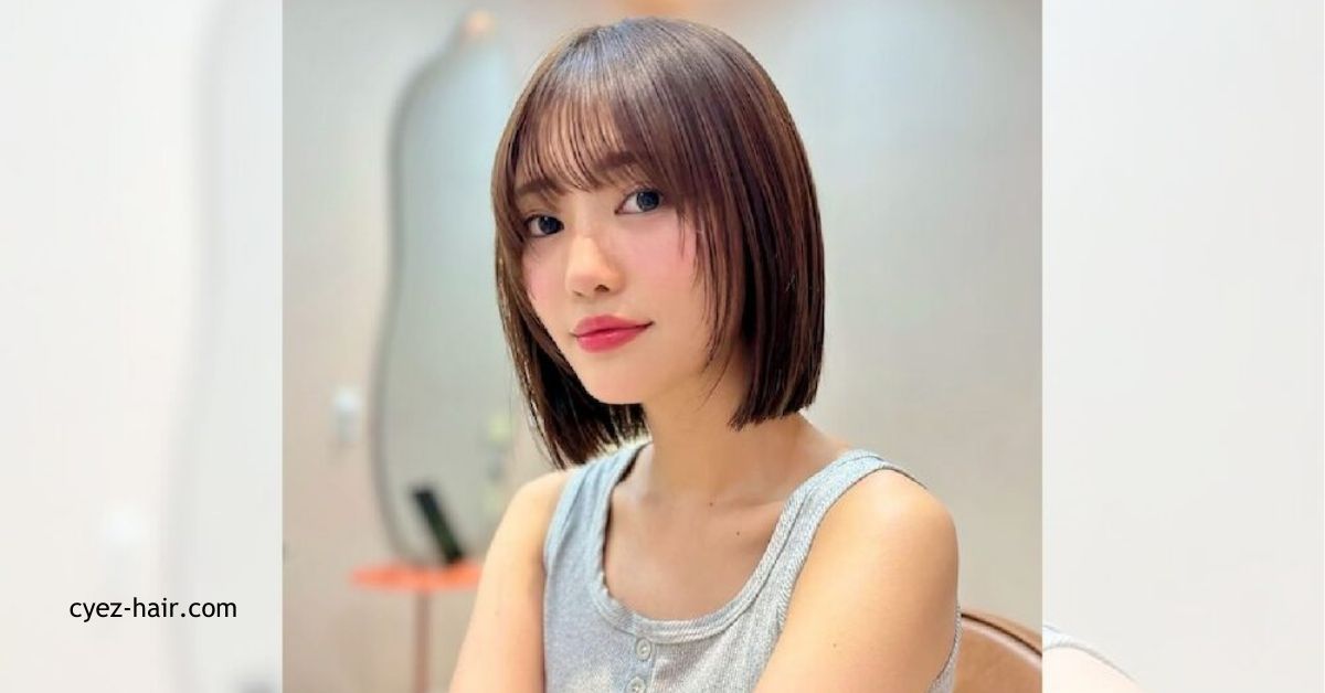 前髪ありボブヘアスタイル完全ガイド｜顔型別アレンジ＆お手入れ方法 - cyez